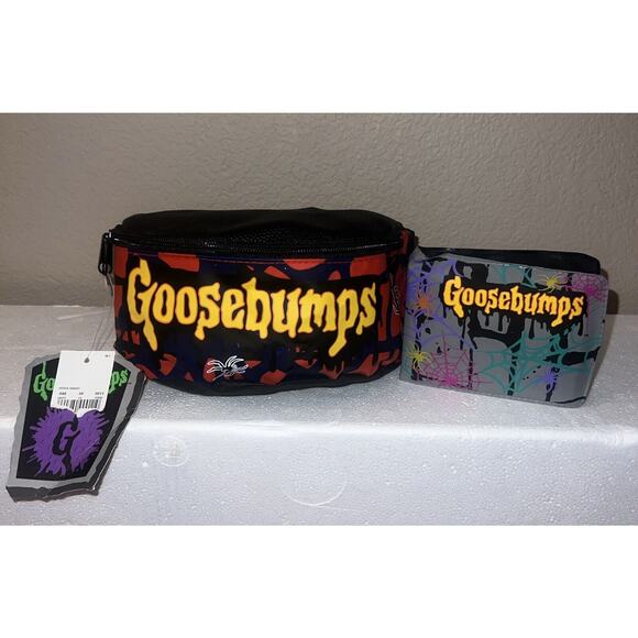 Goosebumps | Bags | Rare Vintage Goosebumps Spell Out Textured Upper ...